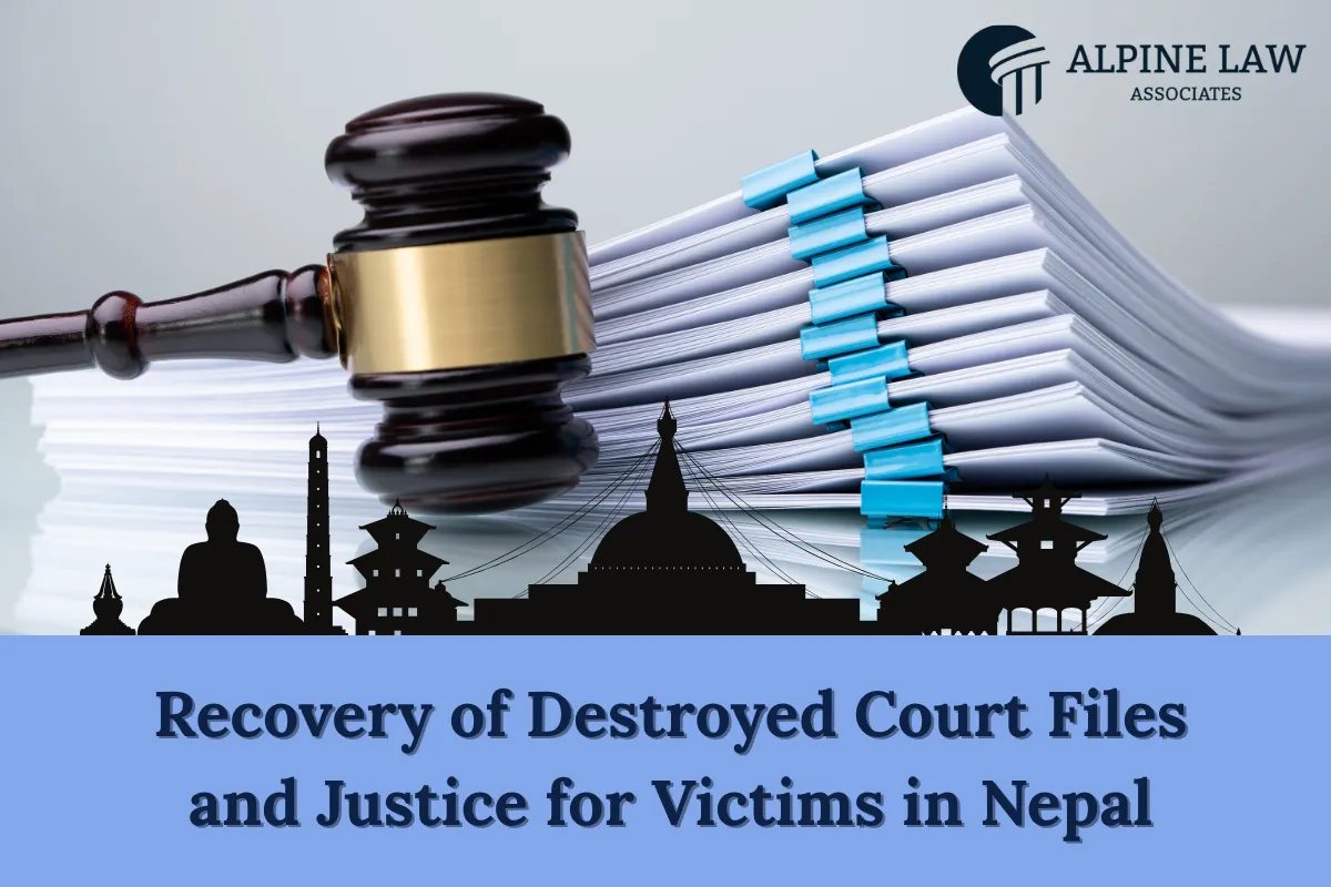 Recovery of Destroyed Court Files and Justice for Victims